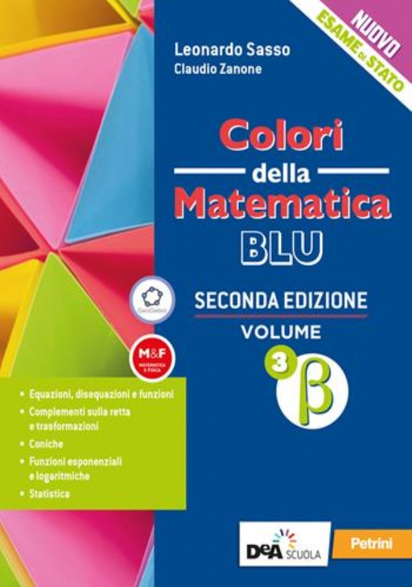 Colori della matematica. Quaderno. Ediz. blu. Vol.3 beta di Claudio ...