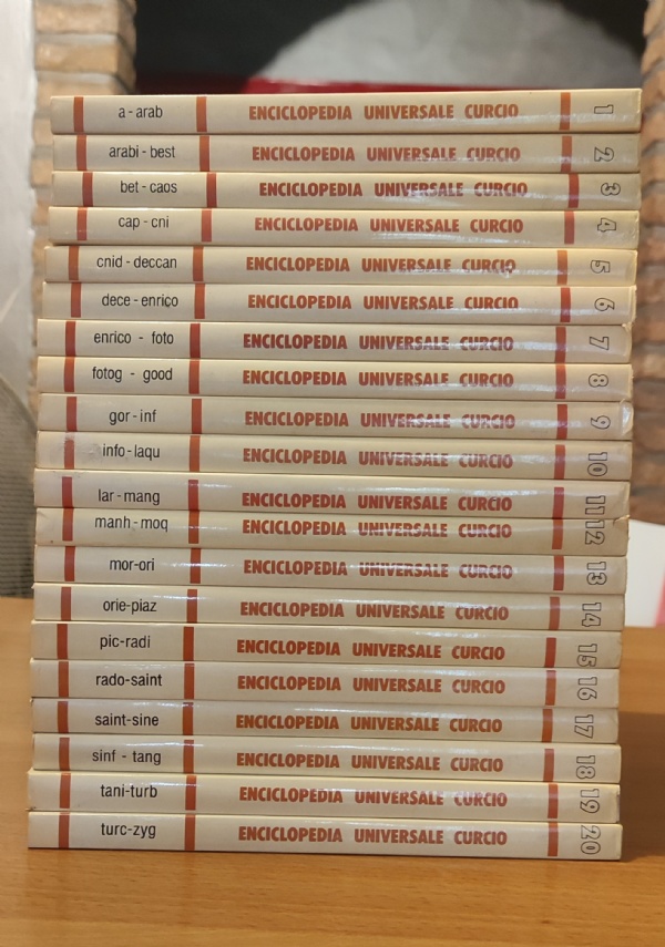 Curcio Enciclopedia Universale - Completa (Da 1 a 20) di Aa.Vv. - Libri ...